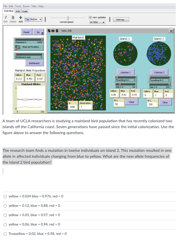 A team of UCLA researchers is studying a mainland | Chegg.com