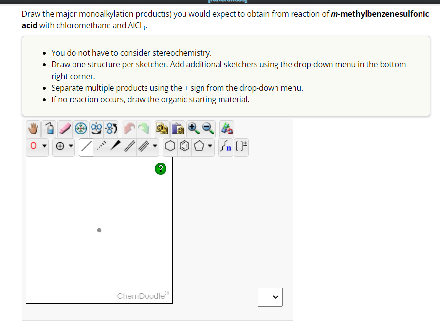 Solved Draw the major monoalkylation product(s) you would | Chegg.com