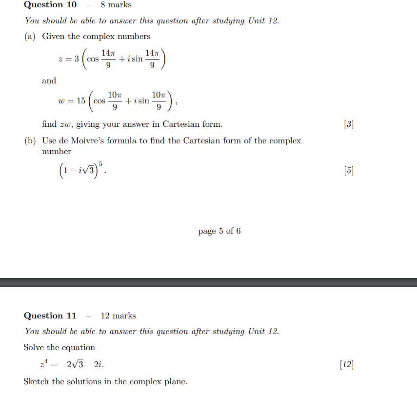 Solved Question 10 8 marks You should be able to answer this | Chegg.com
