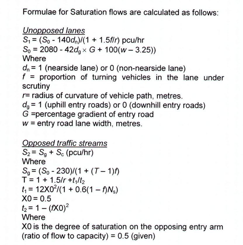 Solved An approach road is composed of two lanes, both 4.0 | Chegg.com