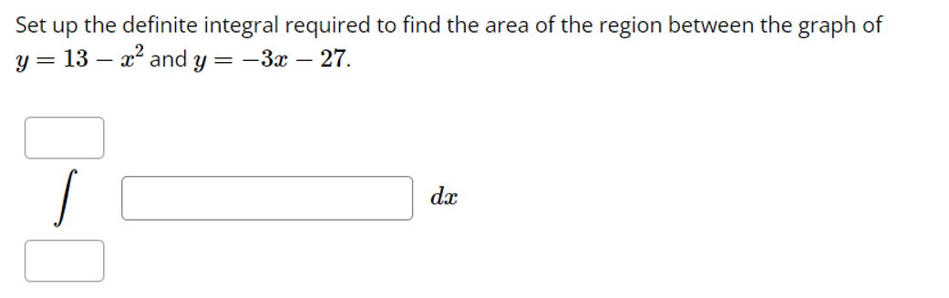 Solved Set up the definite integral required to find the | Chegg.com