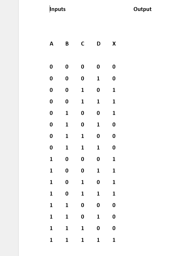 Solved 2 Implement A Logic Circuit After Simplifying The 4900