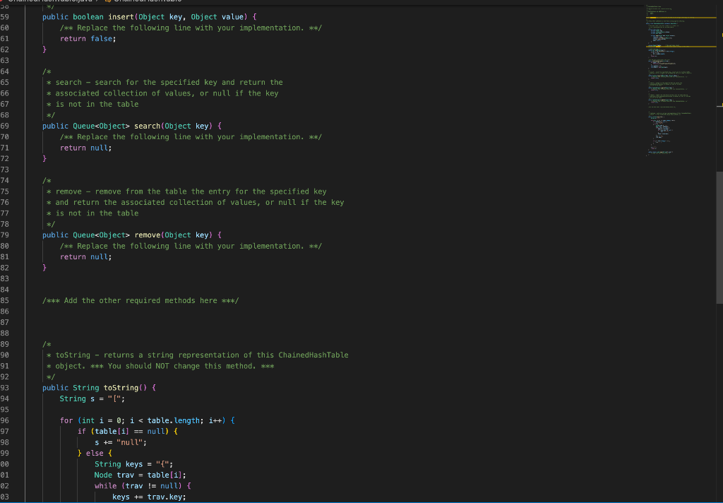 Solved public interface HashTable { boolean | Chegg.com
