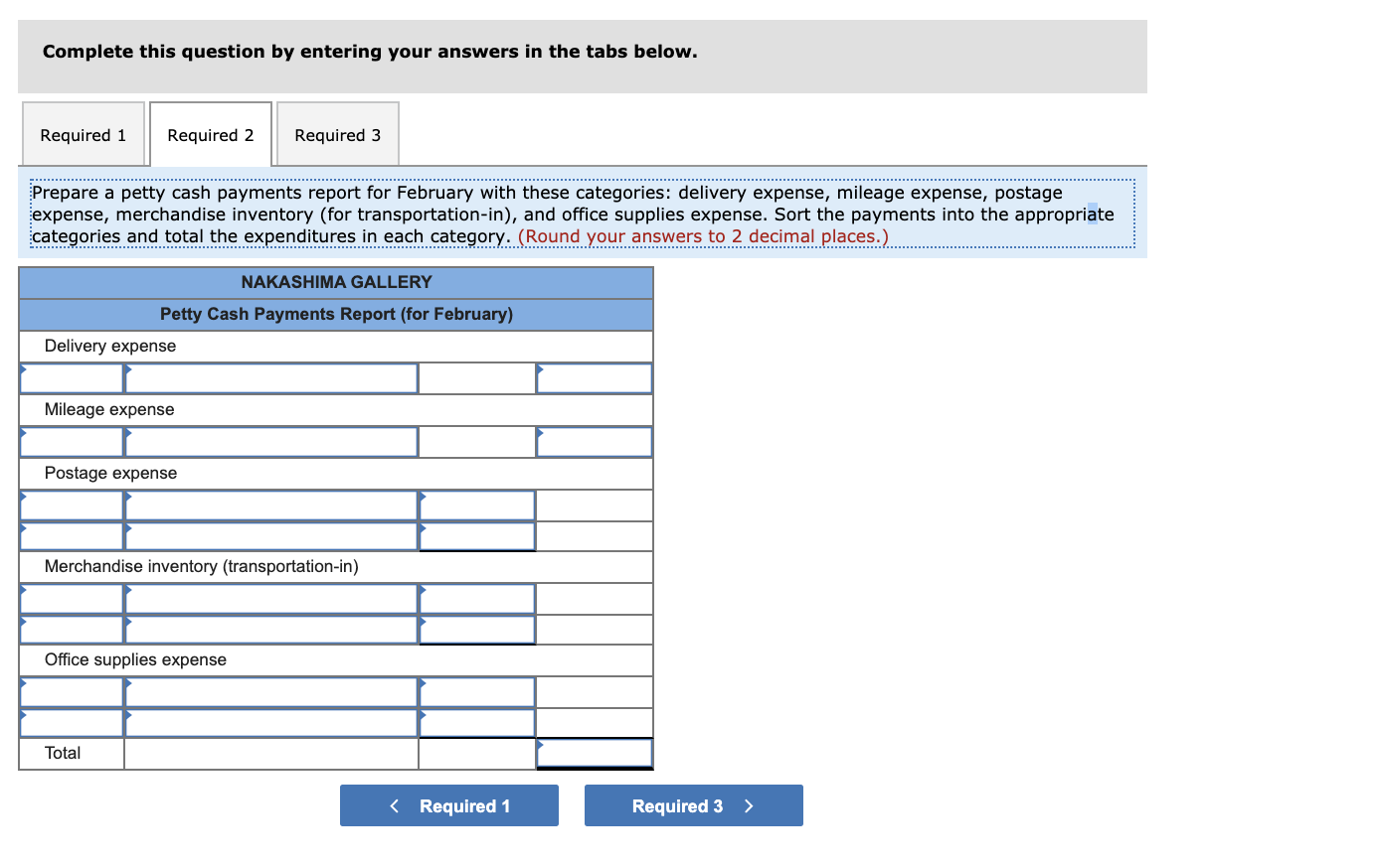 Solved Problem 8-3A Establishing, reimbursing, and | Chegg.com