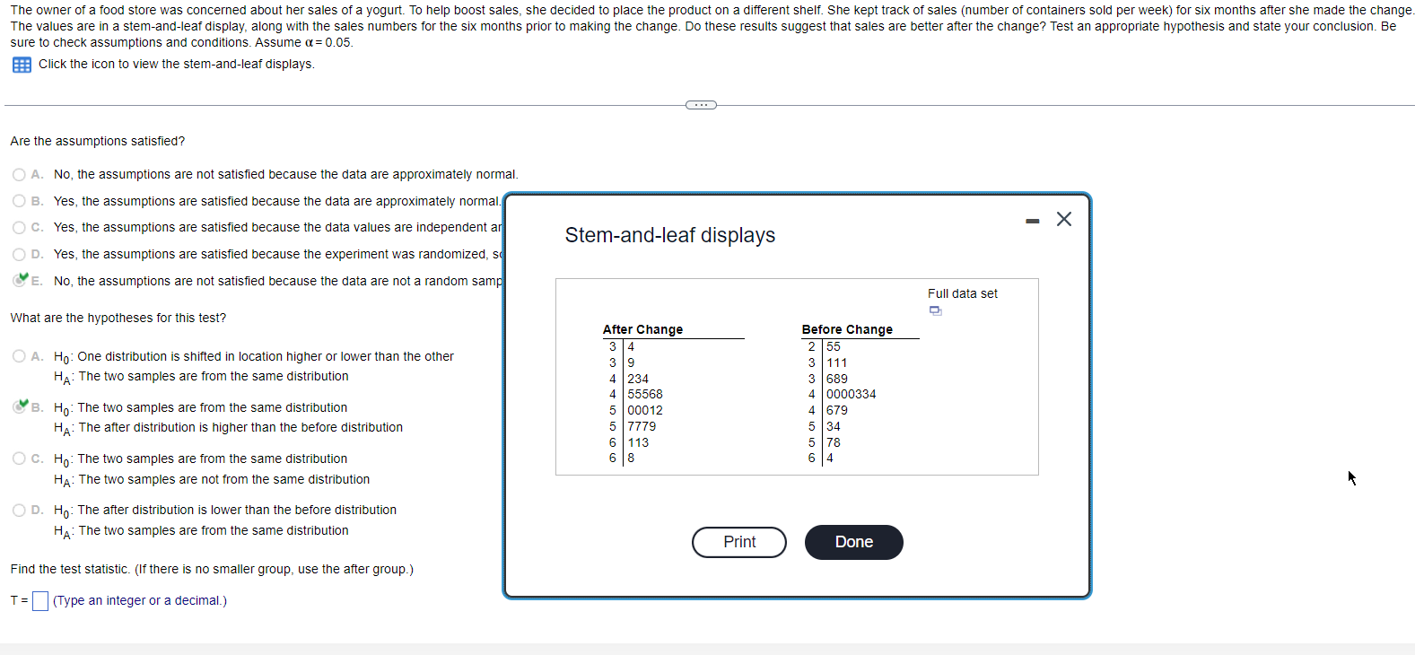sure to check assumptions and conditions. Assume | Chegg.com