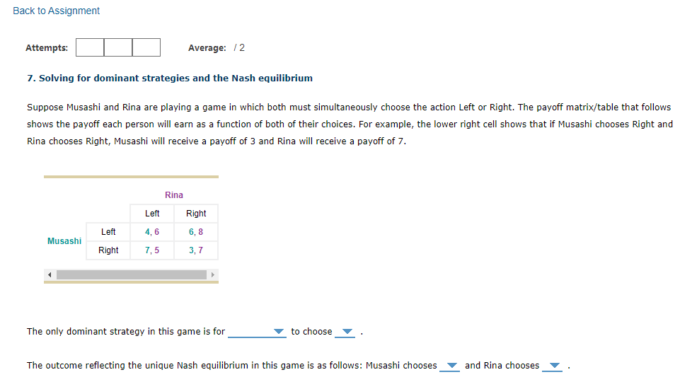 Solved Back to Assignment Attempts: Average: 12 7. Solving | Chegg.com