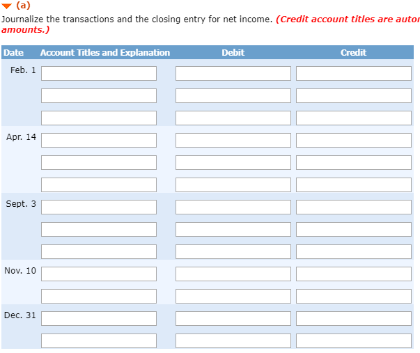 Solved Problem 11-3A (Part Level Submission) The | Chegg.com