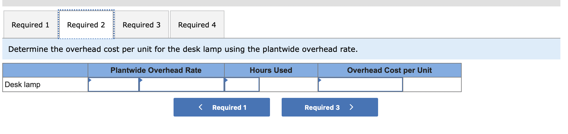 Solved Exercise 17-9 (Algo) Allocating overhead using | Chegg.com