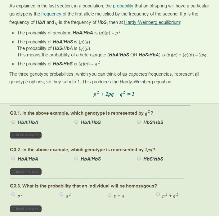 Solved As explained in the last section, in a population, | Chegg.com