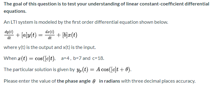 Solved The goal of this question is to test your | Chegg.com