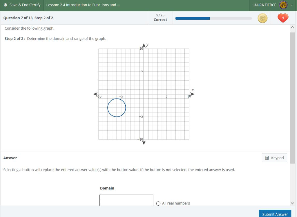 Solved Save &End Certify Lesson: 2.4 Introduction to | Chegg.com