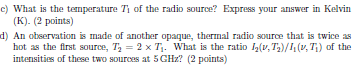 Solved Using the Rayleigh-Jeans approximation of the Planck | Chegg.com