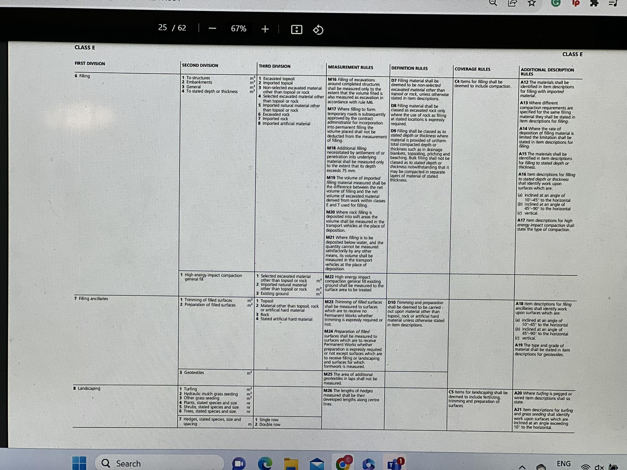 −1Excludes: In situ concrete for: capping of | Chegg.com