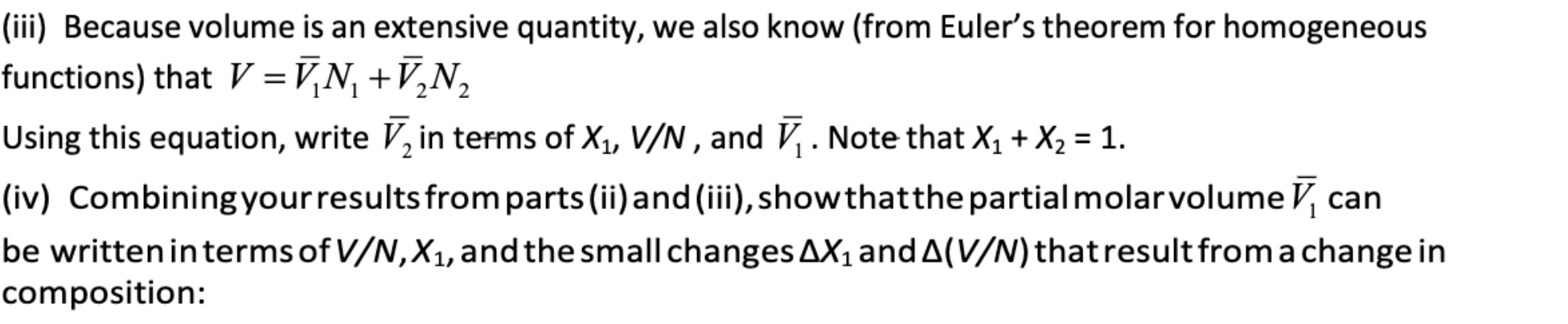 Solved Consider a liquid comprising two miscible | Chegg.com