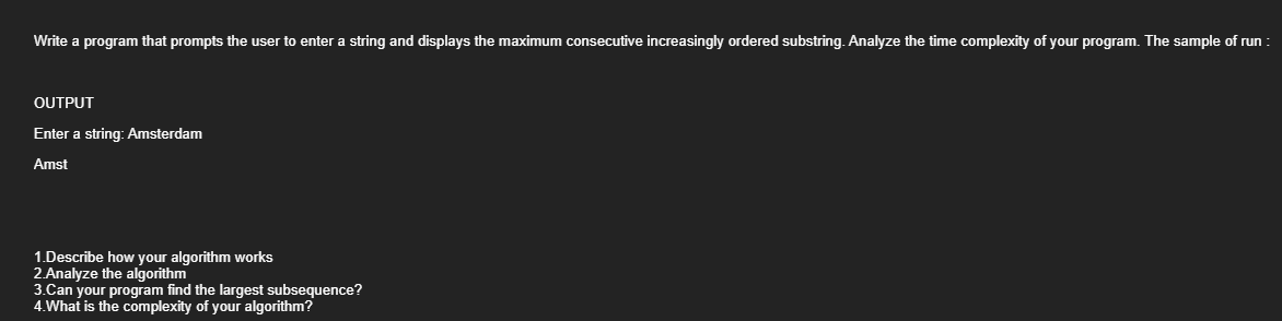 Solved Write a program that prompts the user to enter a | Chegg.com