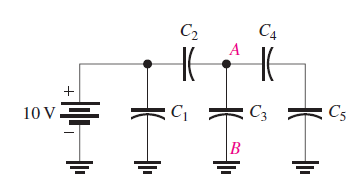 Solved What is the voltage between nodes A and B in the | Chegg.com