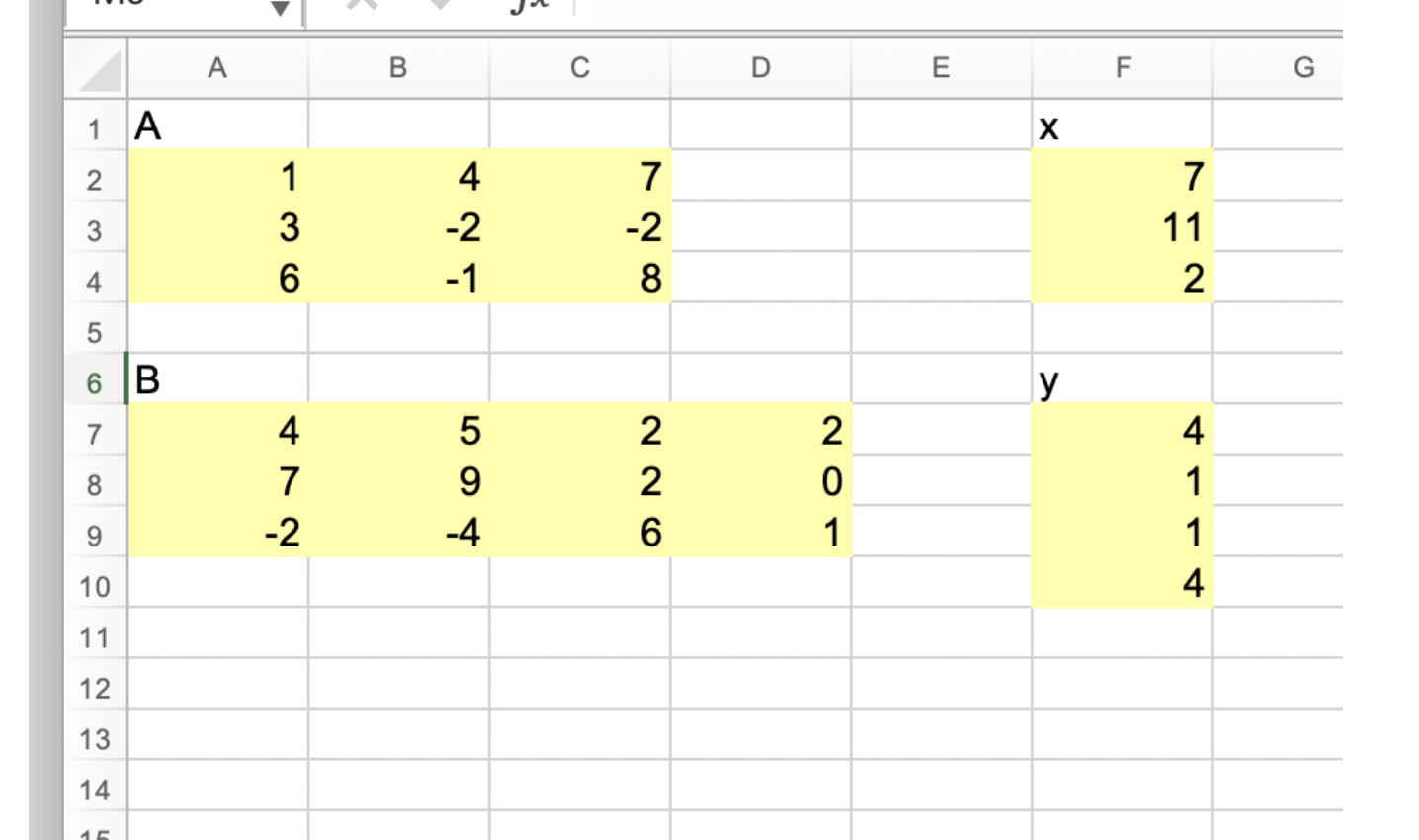 Solved Problem 4 Consider the matrices A and B, and vectors | Chegg.com