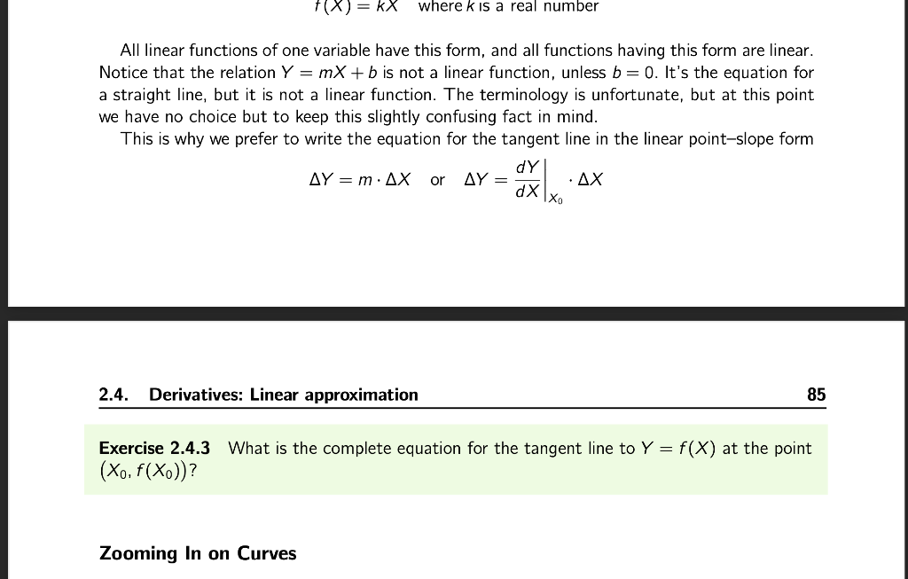Solved F(X) = kx where k is a real number All linear | Chegg.com