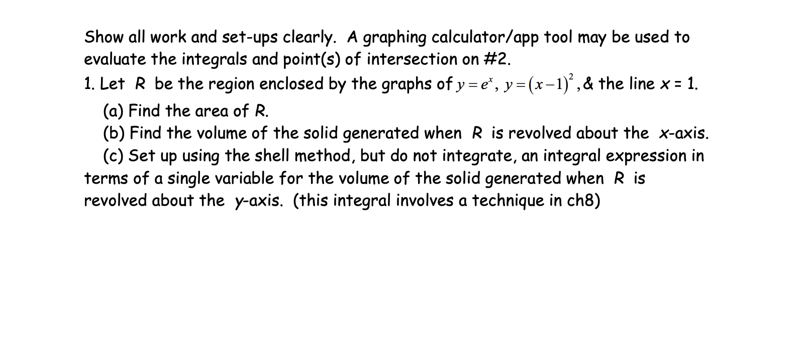 Solved Use your calculator on the following: 2. Let R be the | Chegg.com