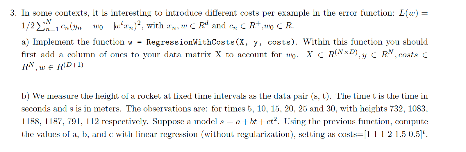 Solved = n 3. In some contexts, it is interesting to | Chegg.com