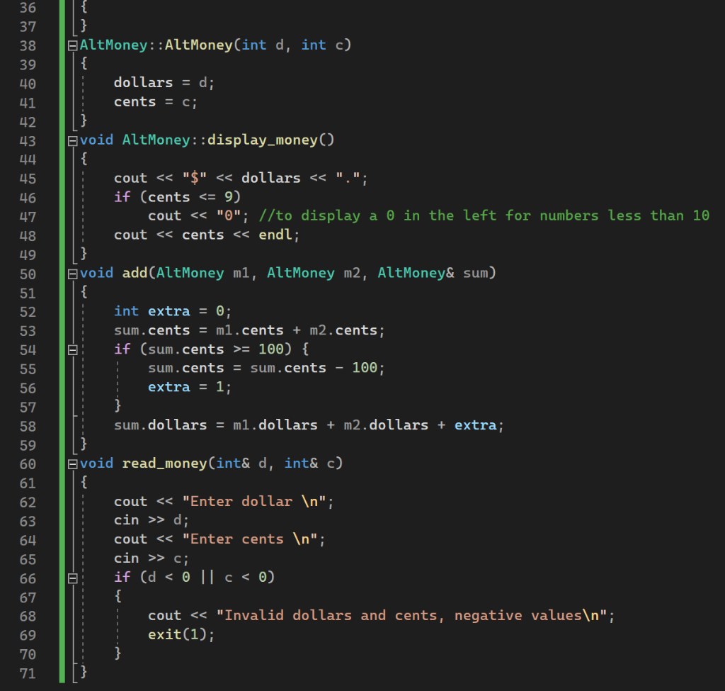 Solved Modify the above program to include the following | Chegg.com