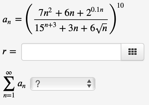 Solved In both problems below, for each sequence an, | Chegg.com