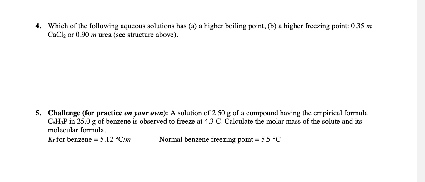 Solved Which of the following aqueous solutions has (a) a | Chegg.com