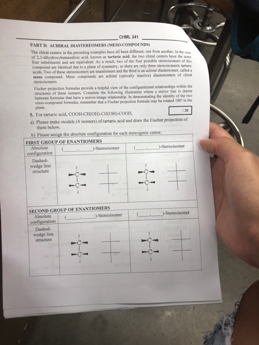 Solved CHML 241 Jackson State University Department of | Chegg.com