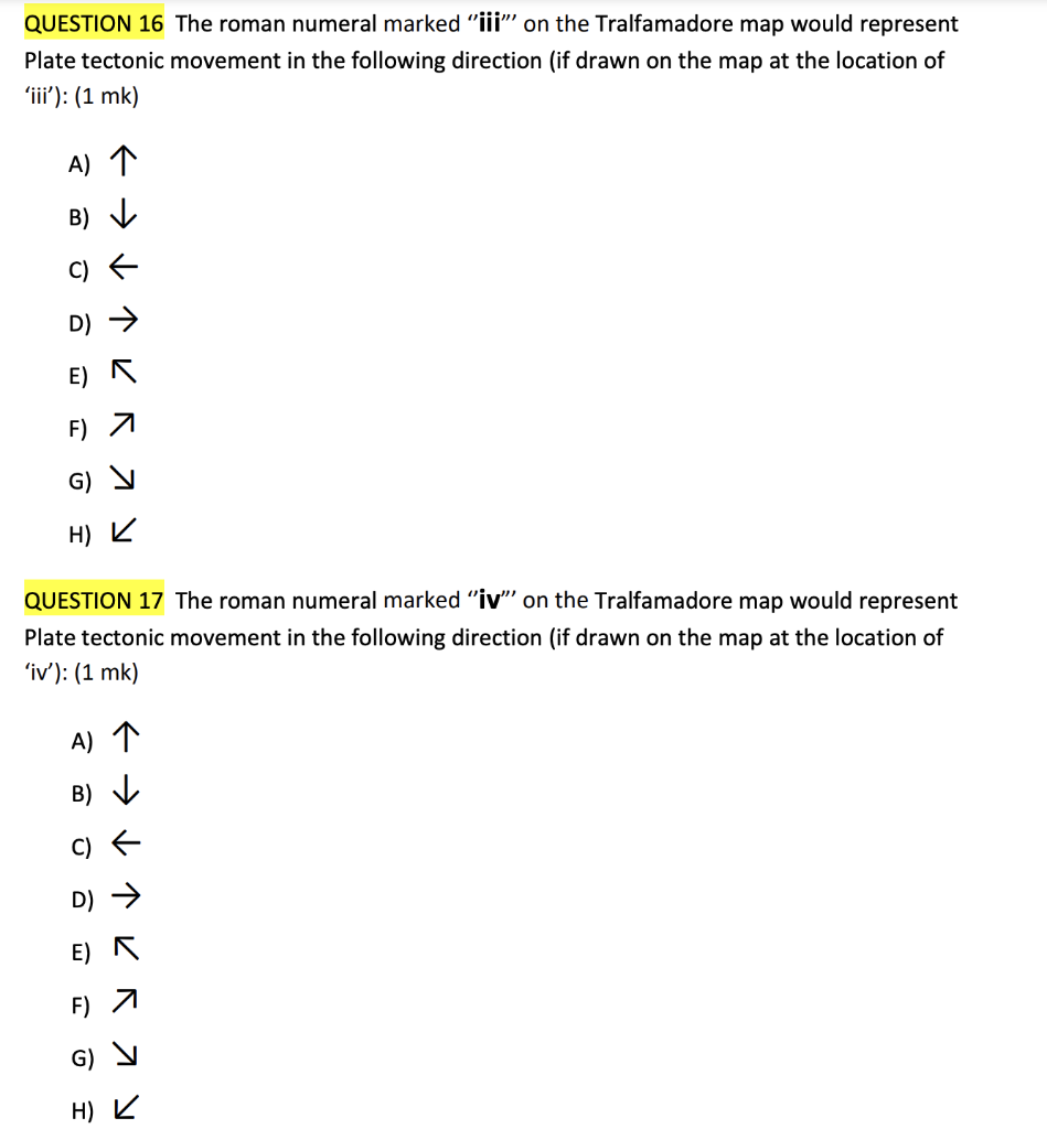 Solved оооооооо OOOO OOO O 00 vi TRALFAMADORE MAP Plate | Chegg.com
