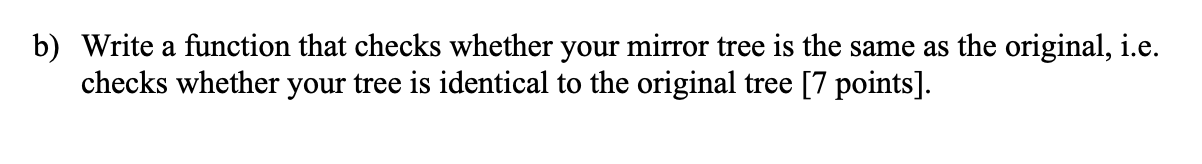 Solved 3. Trees A tree definition is given as follows: | Chegg.com
