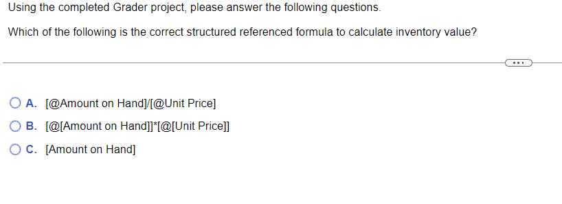 Solved Using the completed Grader project, please answer the | Chegg.com