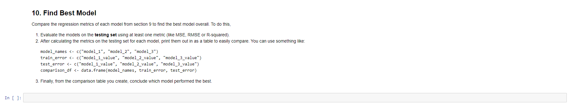 Solved In [ ]: In [ ]: In [ ]: In [ ]: In [ ]: 8. Linear | Chegg.com