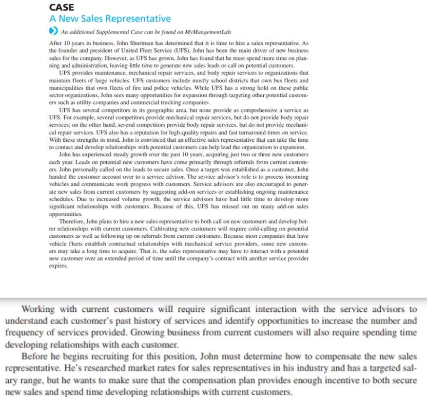 Solved What are the sales objectives for the new | Chegg.com