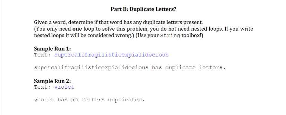 Solved Loop As Efficiently As Possible That Is If A Result 2494