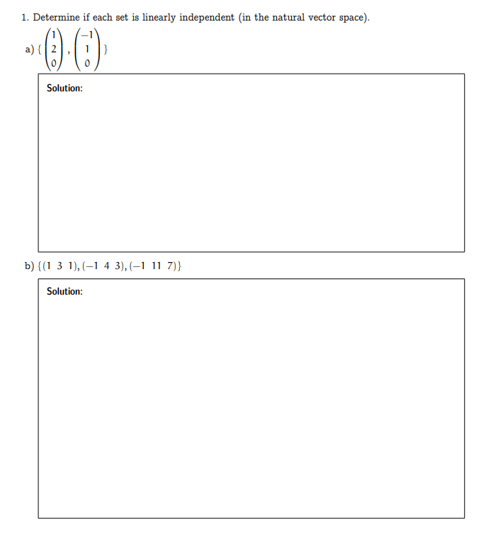 Solved ⎩⎨⎧⎝⎛120⎠⎞,⎝⎛−110⎠⎞⎭⎬⎫ | Chegg.com