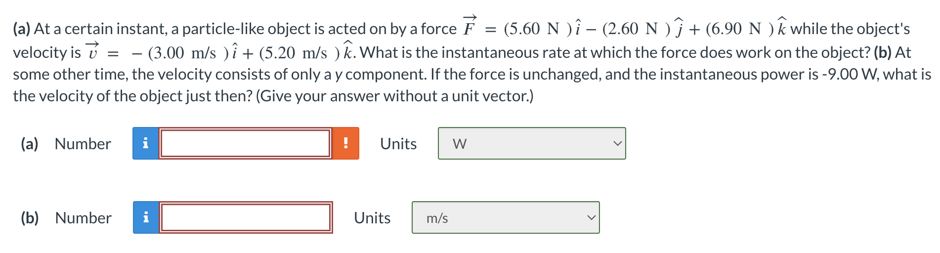 A At A Certain Instant A Particle Like Object Is 