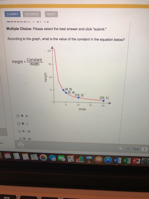 Solved SUBMIT AN SWER NEXT Multiple Choice: Please select | Chegg.com