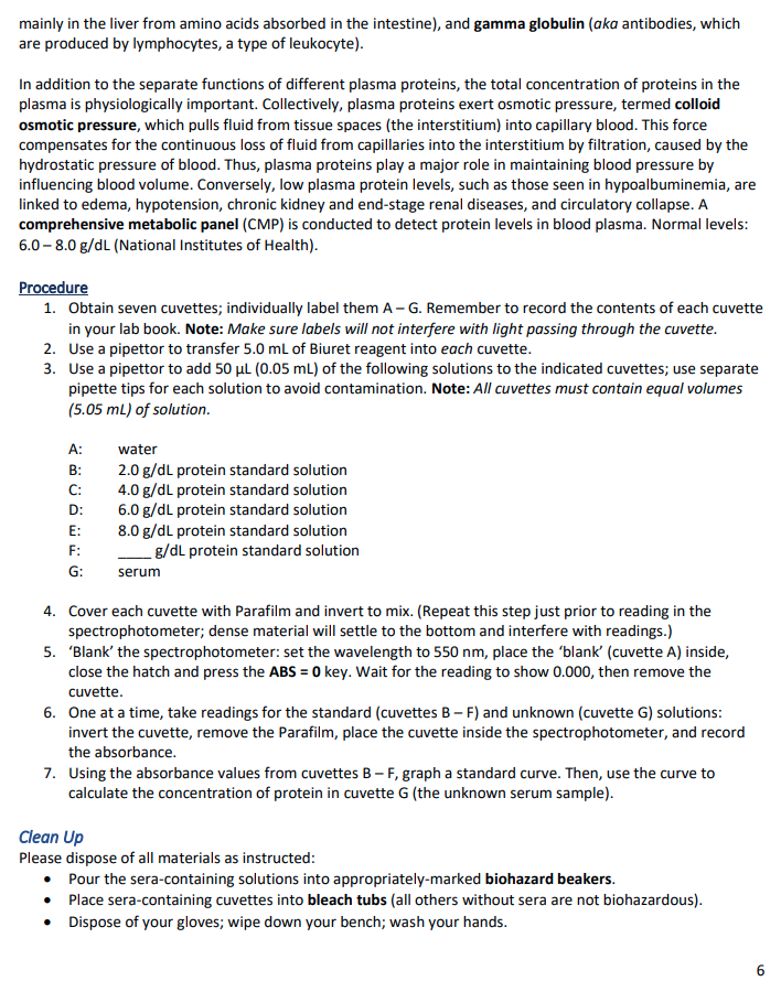 Solved Objectives 1. Describe how Beer's law can be used to | Chegg.com