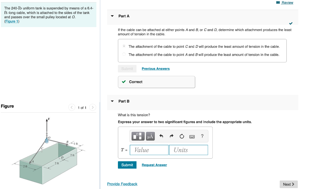 Solved Part A Determine the projected component of F along | Chegg.com