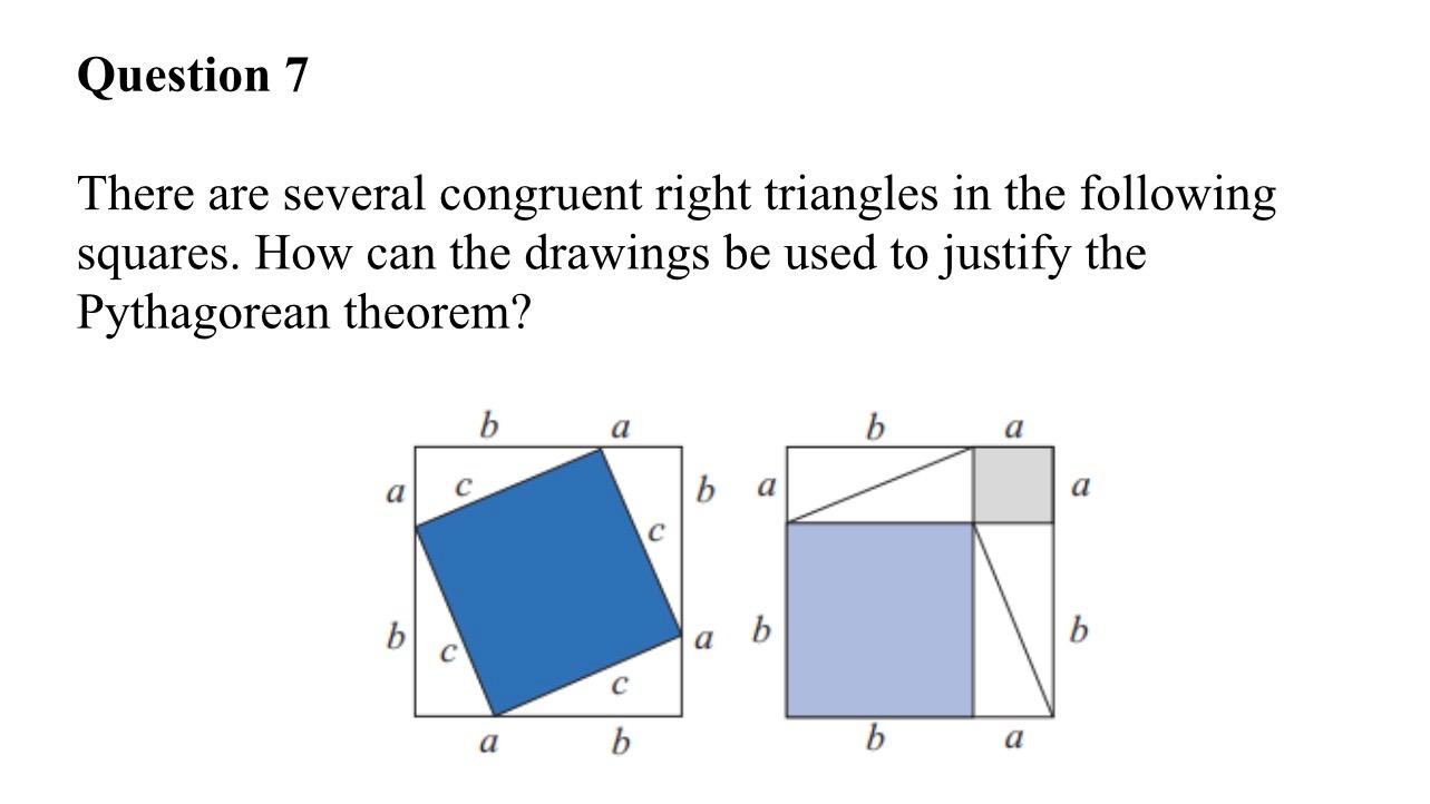 Solved There are several congruent right triangles in the | Chegg.com