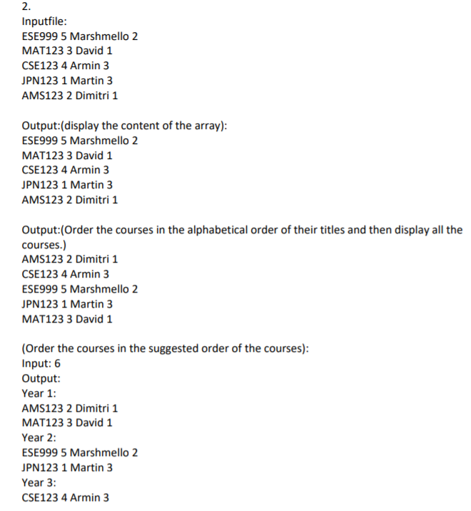 Solved Write The C Program Use Struct Data Type To Store 0510
