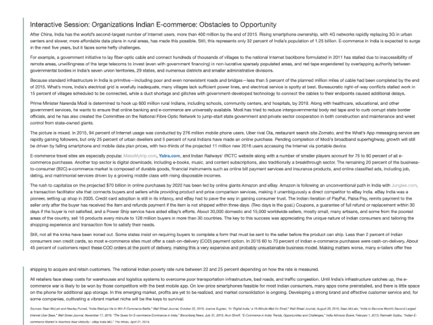 Solved Review the Interactive Session: Organizations, | Chegg.com