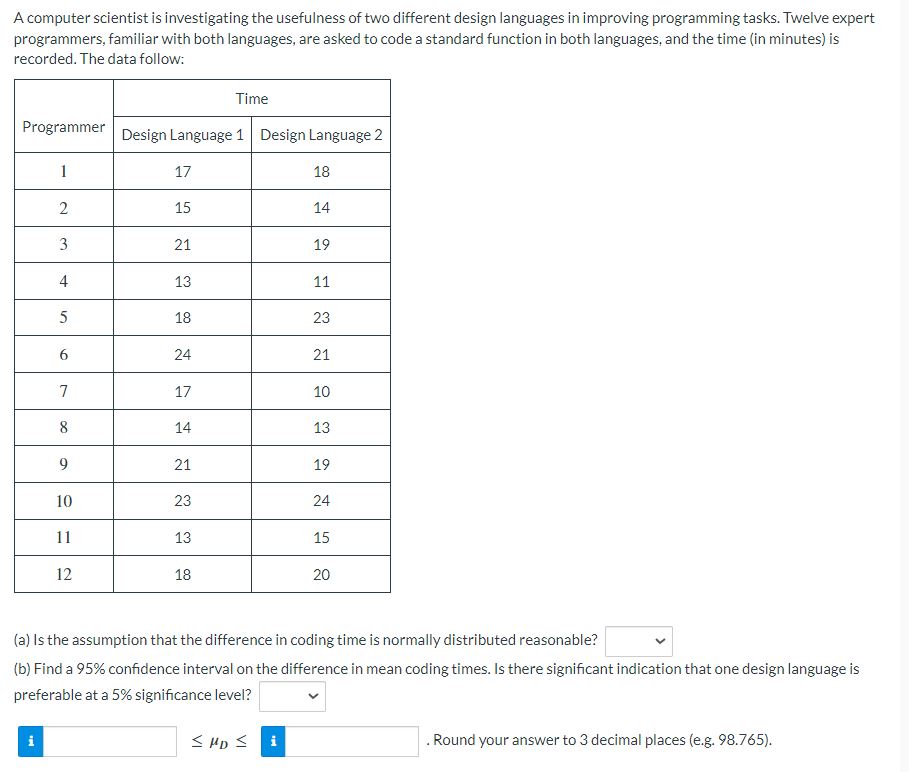 Solved A computer scientist is investigating the usefulness | Chegg.com