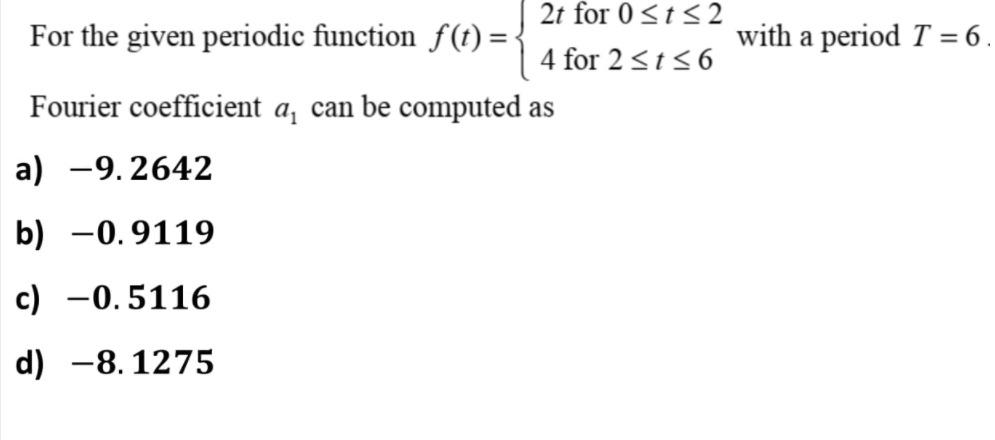 Solved 2t for 0 | Chegg.com