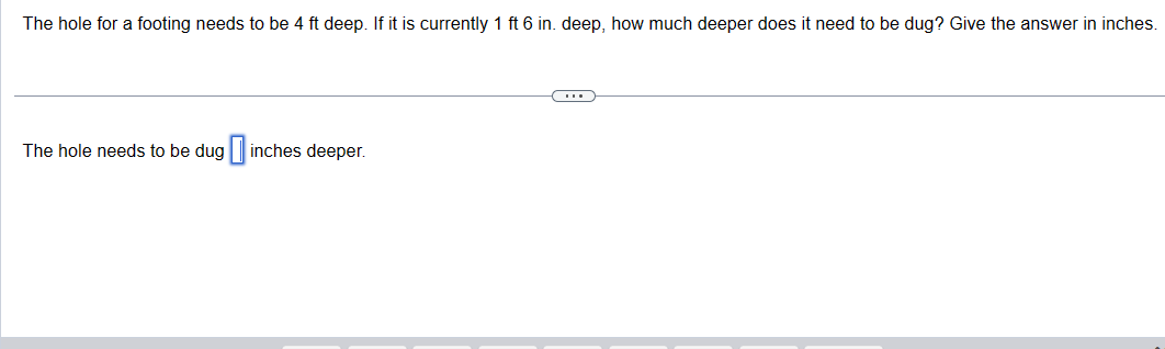 Solved The hole for a footing needs to be 4ft deep. If it is | Chegg.com