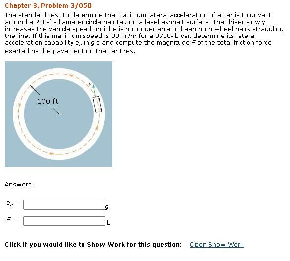 Solved Chapter 3, Problem 3/050 The standard test to | Chegg.com