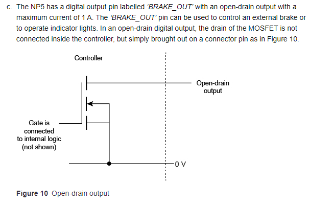 Solved c. The NP5 has a digital output pin labelled | Chegg.com