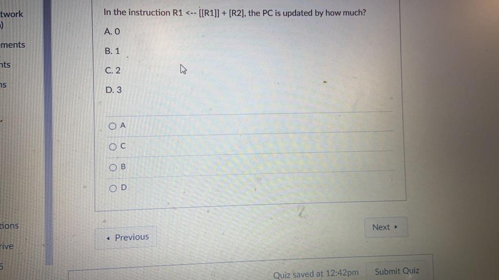Solved In the instruction R1