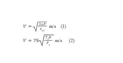 Solved Pitot static tube (prandtl tube) Show the derivation | Chegg.com