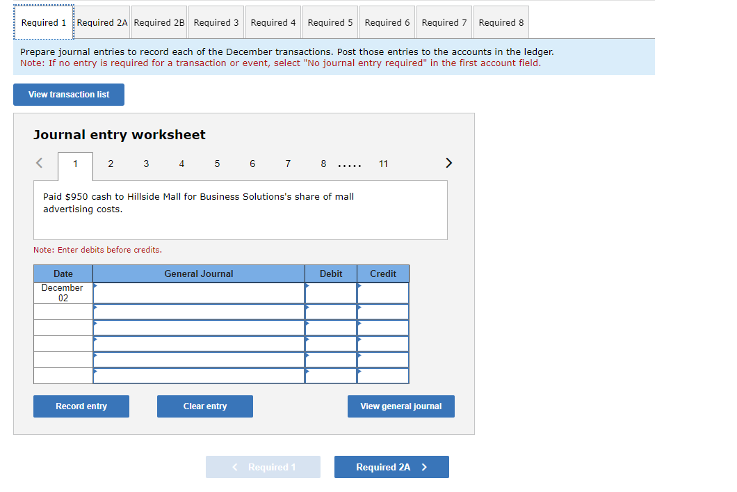 Solved repare journal entries to record each of the December | Chegg.com